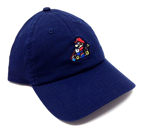 Mario Kart Nintendo Embroidered Logo Adjustable Dad Hat - dressedgamer.com
