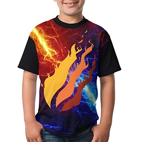 Youth Video Preston Fire Nation Playz Gamer Flame Boys and Girls Print ...