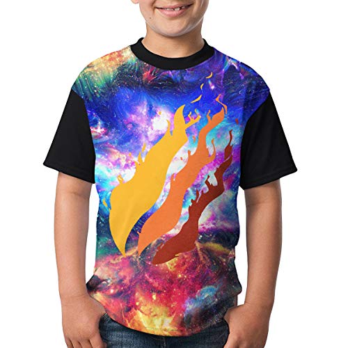 Youth Video Preston Fire Nation Playz Gamer Flame Boys and Girls Print ...