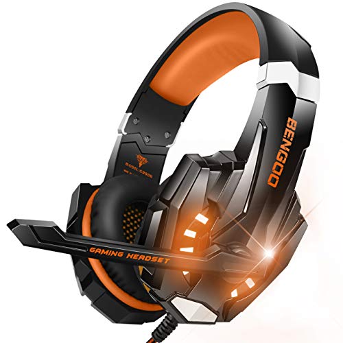 BENGOO G9000 Stereo Gaming Headset for PS4, PC, Xbox One Controller ...